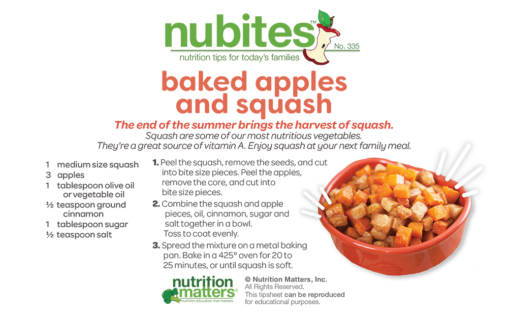 NuBites™ Tipsheets